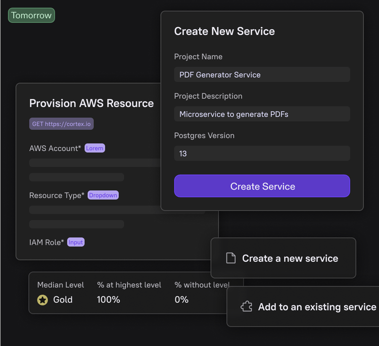 Self-Service | Cortex